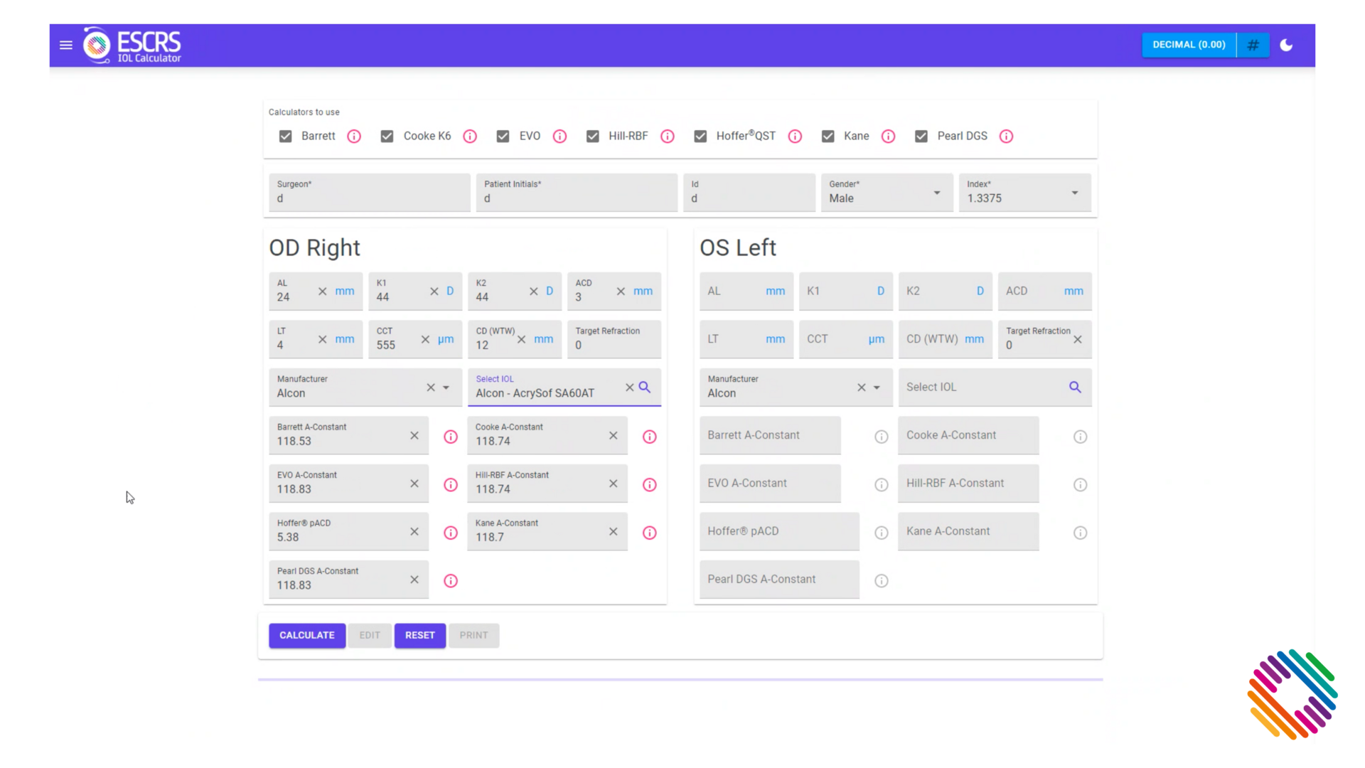 A shared vision for the ESCRS IOL Calculator | MCI GBR